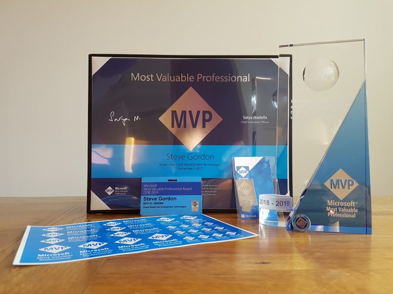 My Microsoft MVP Journey - Steve Gordon - Code with Steve