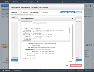 Publishing to AWS Simple Notification Service (SNS) from ASP.NET Core ...