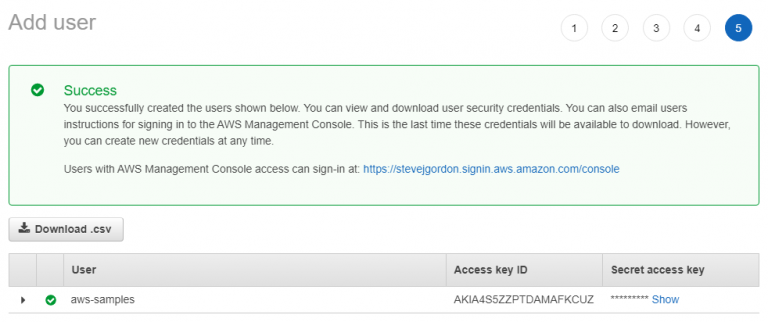 Getting Started with the AWS SDK in .NET Core - Steve Gordon - Code with Steve