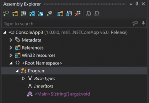 Creating, Inspecting and Decompiling the World's (Nearly) Smallest C# Program - Steve Gordon ...
